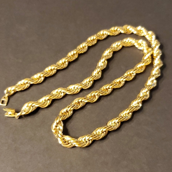 Napier | Jewelry | Vintage Signed Napier Gold Toned 3 Rope Chain | Poshmark